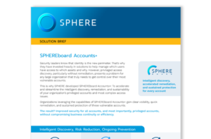 SPHEREboard Accounts+ - SPHERE